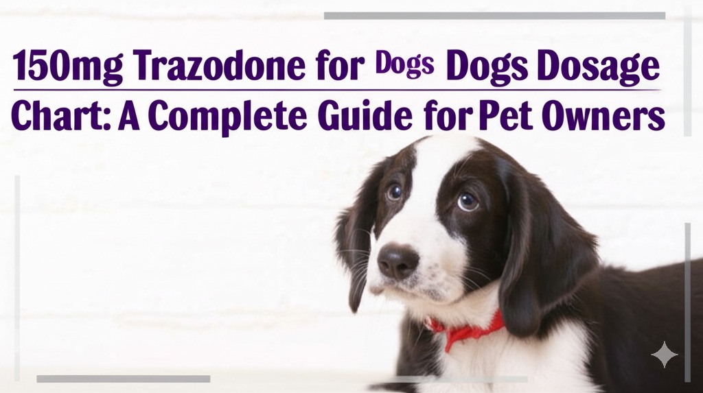 150mg Trazodone for Dogs Dosage Chart: A Complete Guide for Pet Owners ...