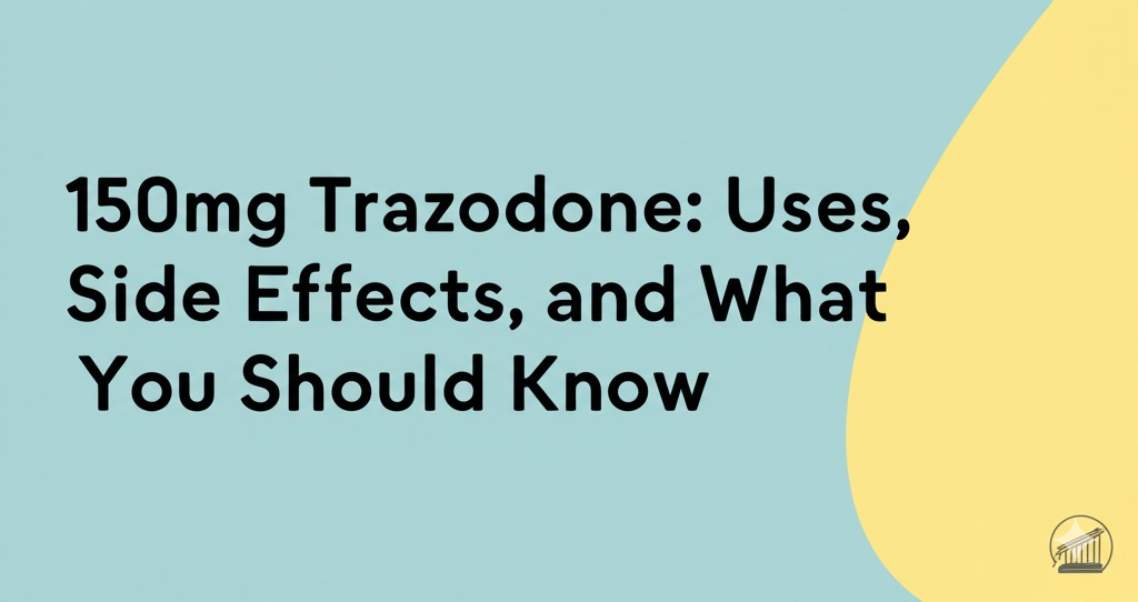 150mg Trazodone: Uses, Side Effects, and What You Should Know ...