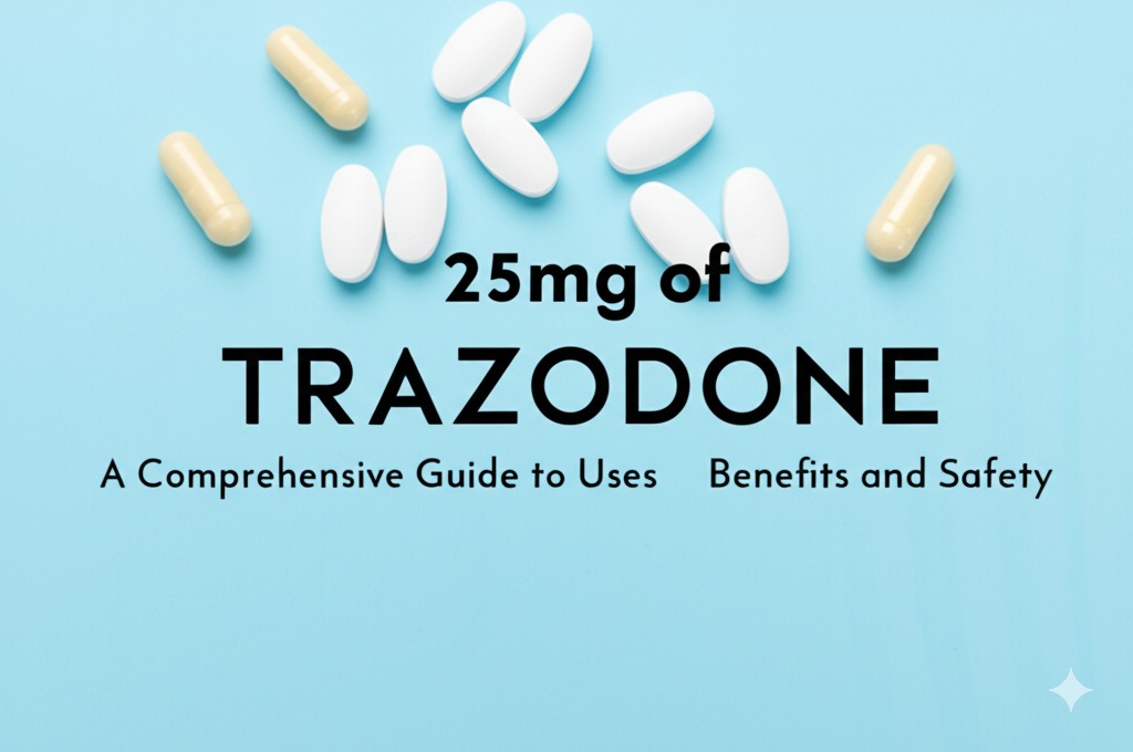 25mg of Trazodone: A Comprehensive Guide to Uses, Benefits, and Safety ...